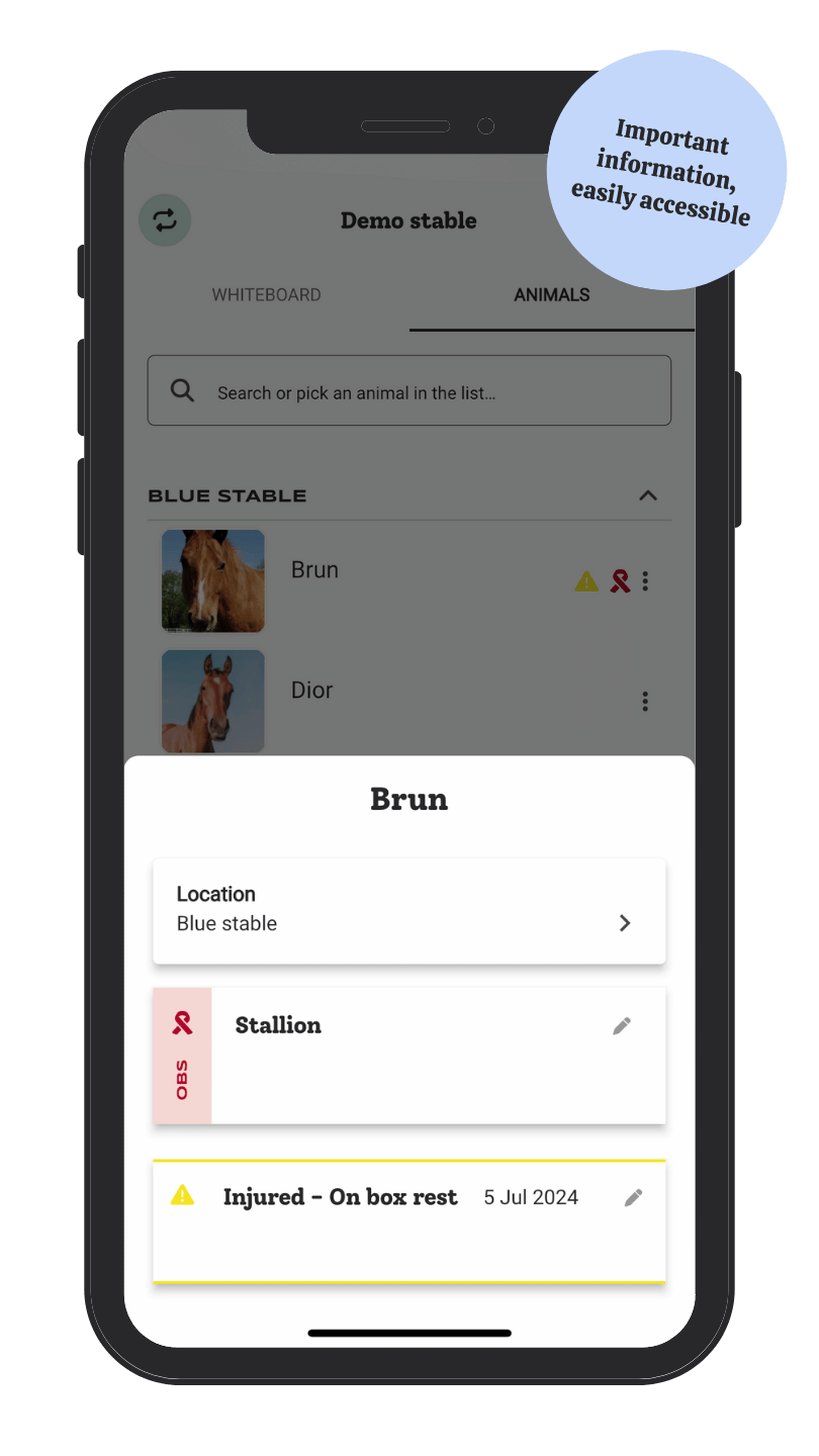 PreVet Stable | Stable Management App